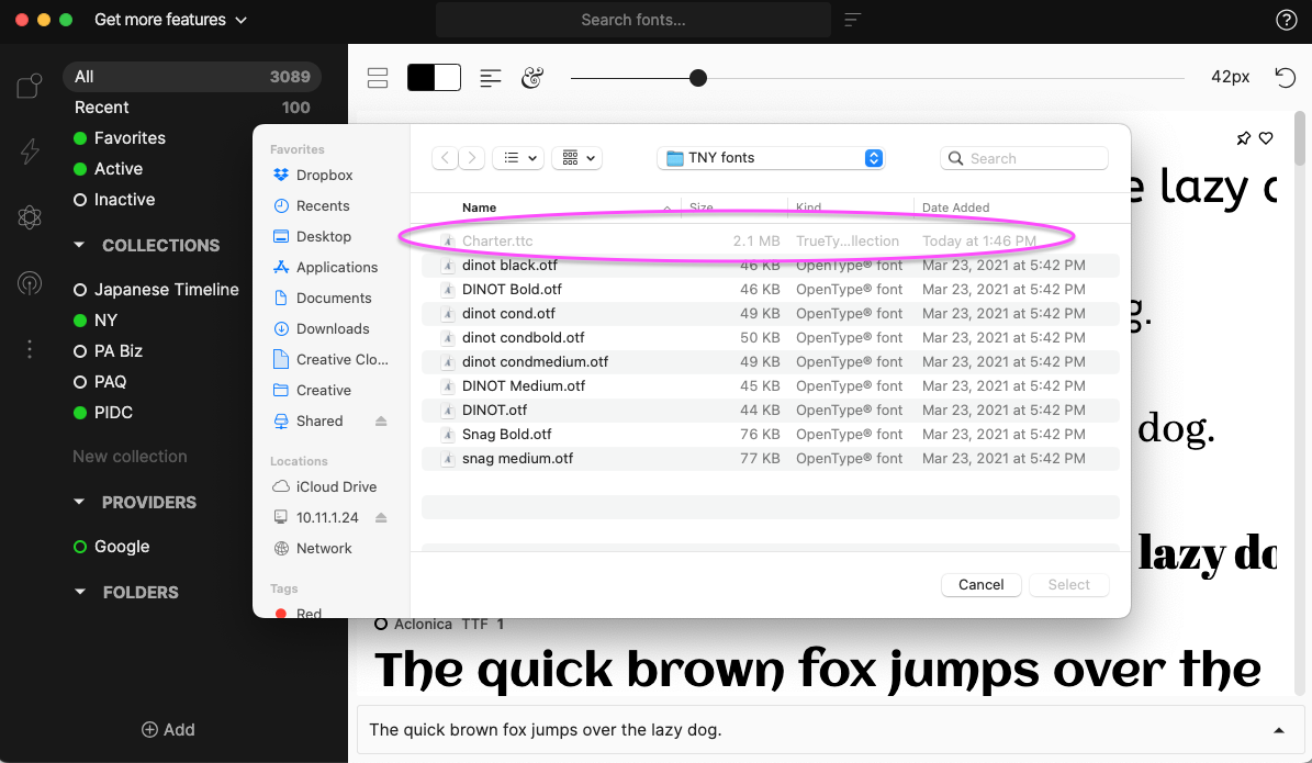 Font grayed out - Questions - FontBase Forum